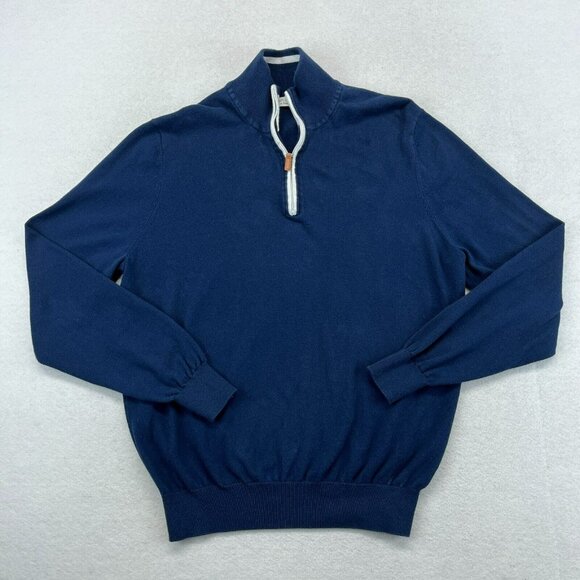 Collars & Co. | Sweaters | Collars Co 4 Zip Pullover Sweater Medium ...